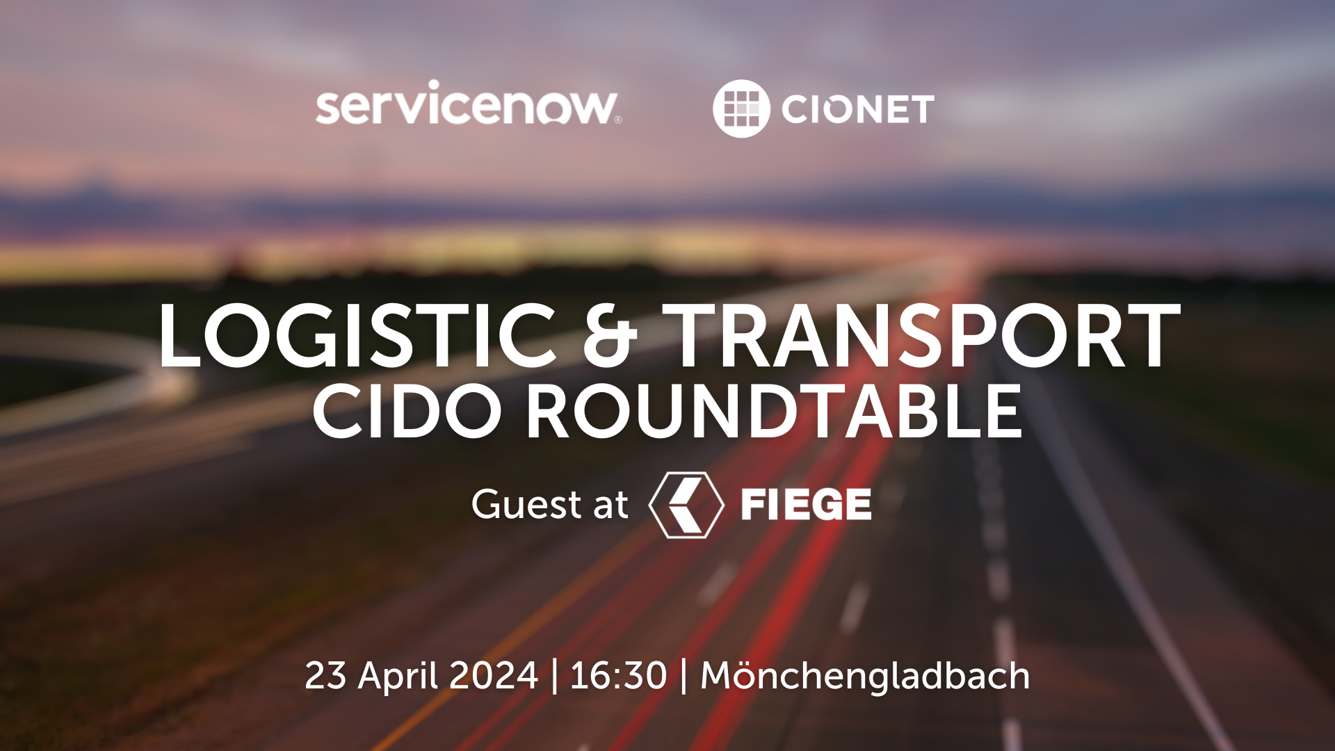 CIONET Events Overview